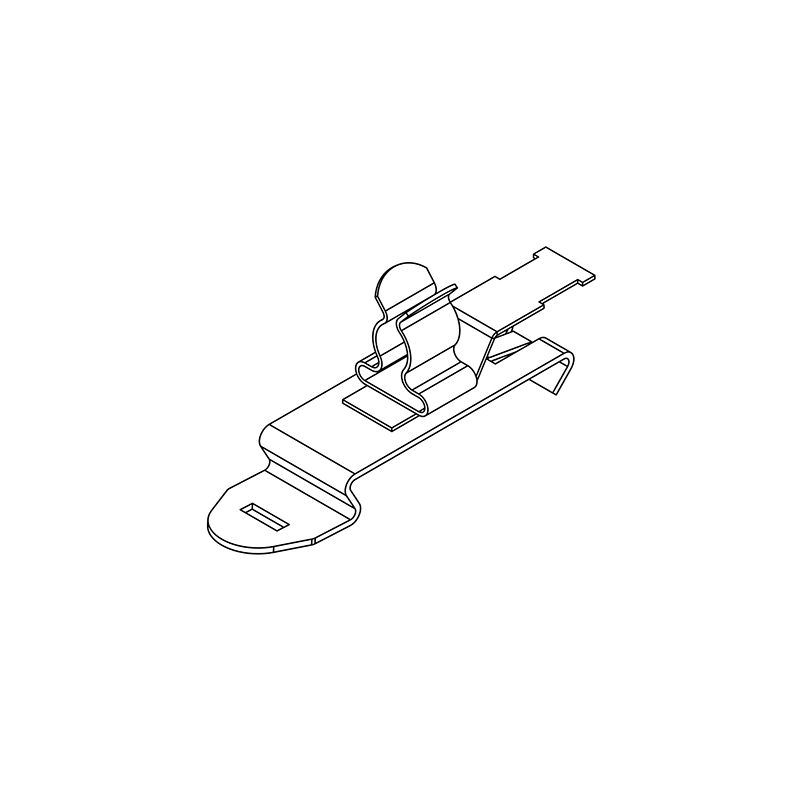Icotek 36860 - SFZ/SKL 6-8 mm EMC schermklem voor 35mm DIN-rails(H ...