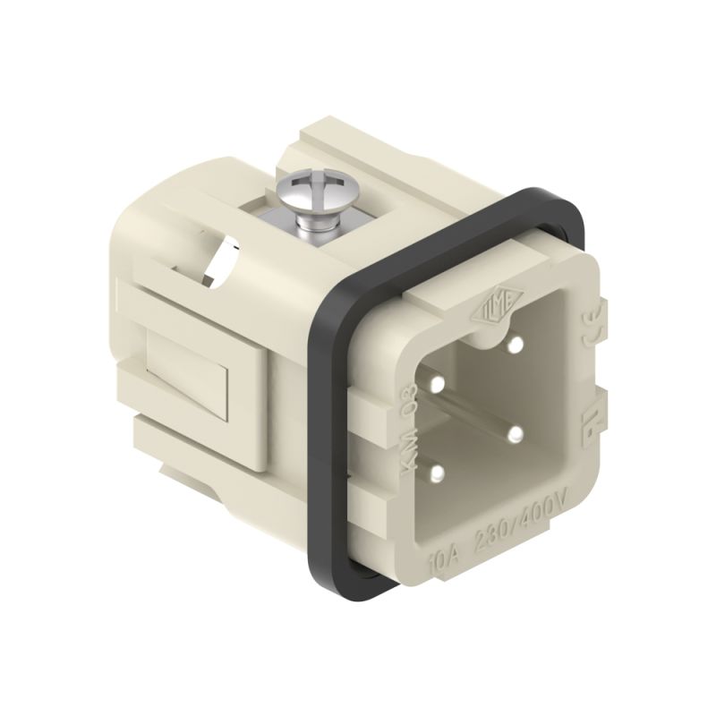 ILME CKM03 - Binnenwerk Schroef 3P+A, 10A, 250V, 21.21, Male - CC ...